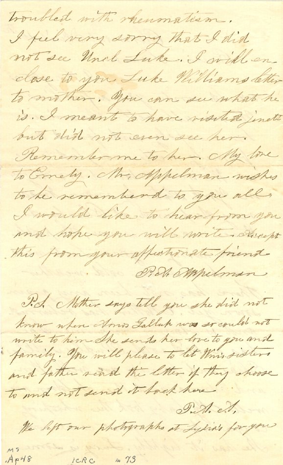 Manuscript : Ms Ap48 M0073